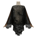 Vikidoky Spider Webs Bats Poncho Halloween Costume – VikiDoky
