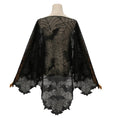 Vikidoky Spider Webs Bats Poncho Halloween Costume – VikiDoky