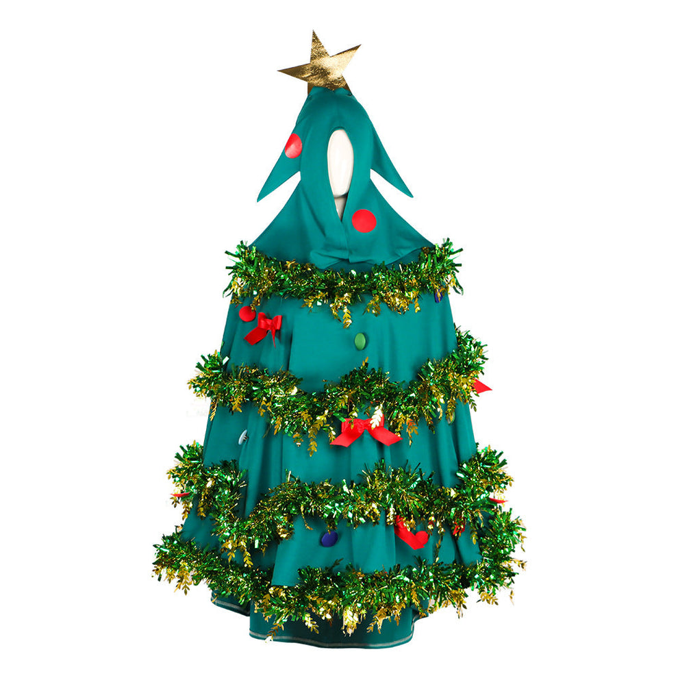 Vikidoky 2024 Christmas Tree Costume for Adults Fancy Dress Stage ...