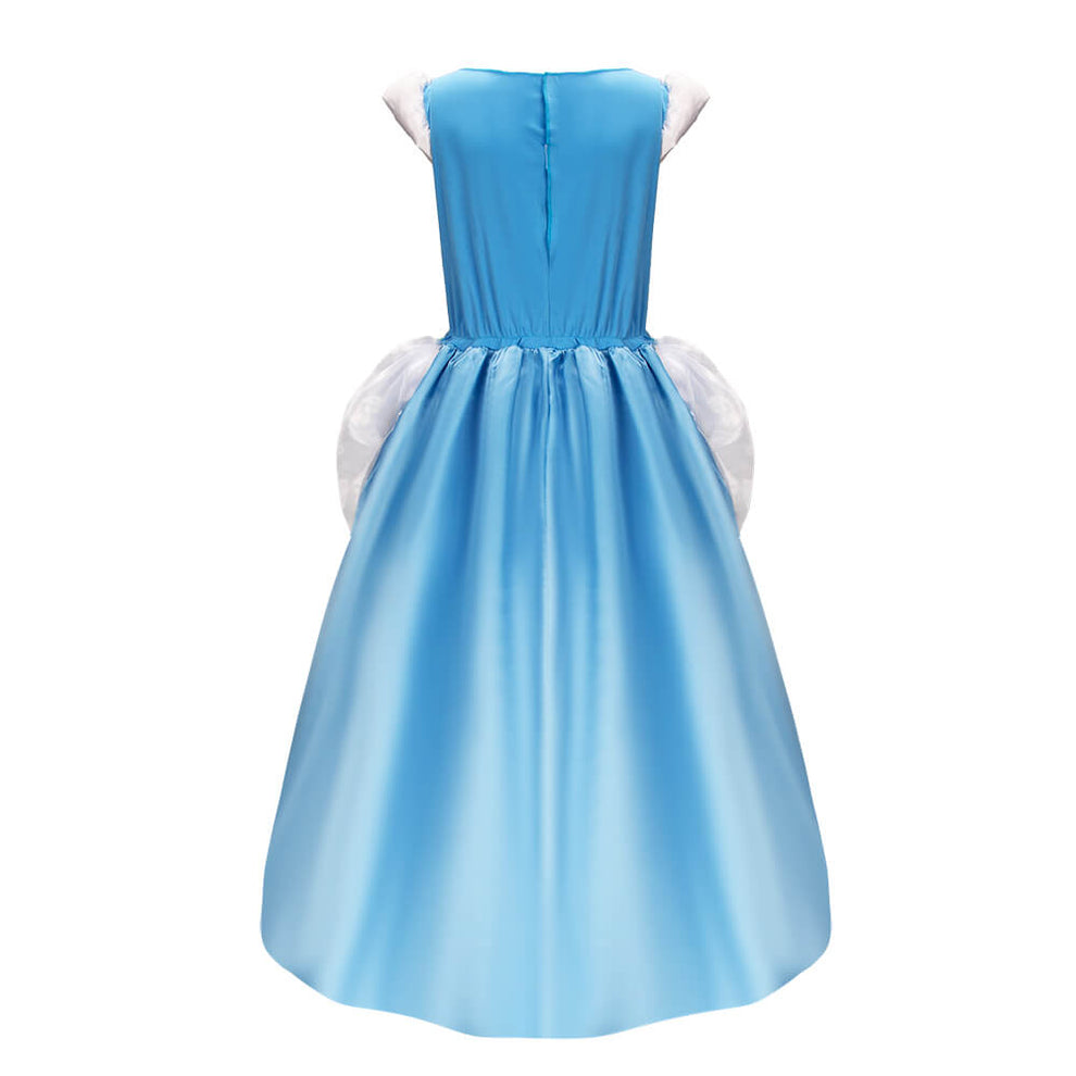 Vikidoky Princess Cinderella Blue Dress Cosplay Costume – VikiDoky