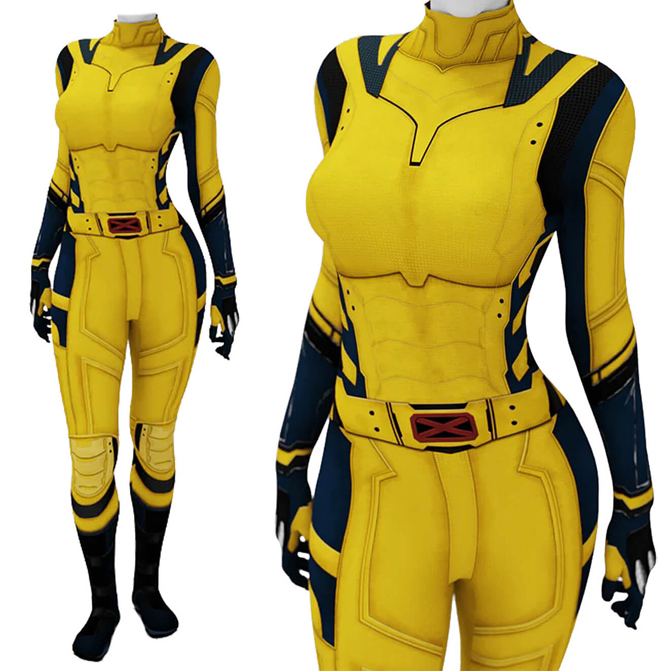 Deadpool 3 Female Wolverine Cosplay Costume Bodysuit – VikiDoky