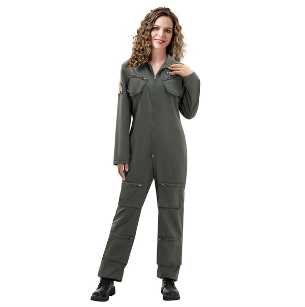 Vikidoky Alien Film Ellen Ripley Flight Suit Cosplay Costume – VikiDoky