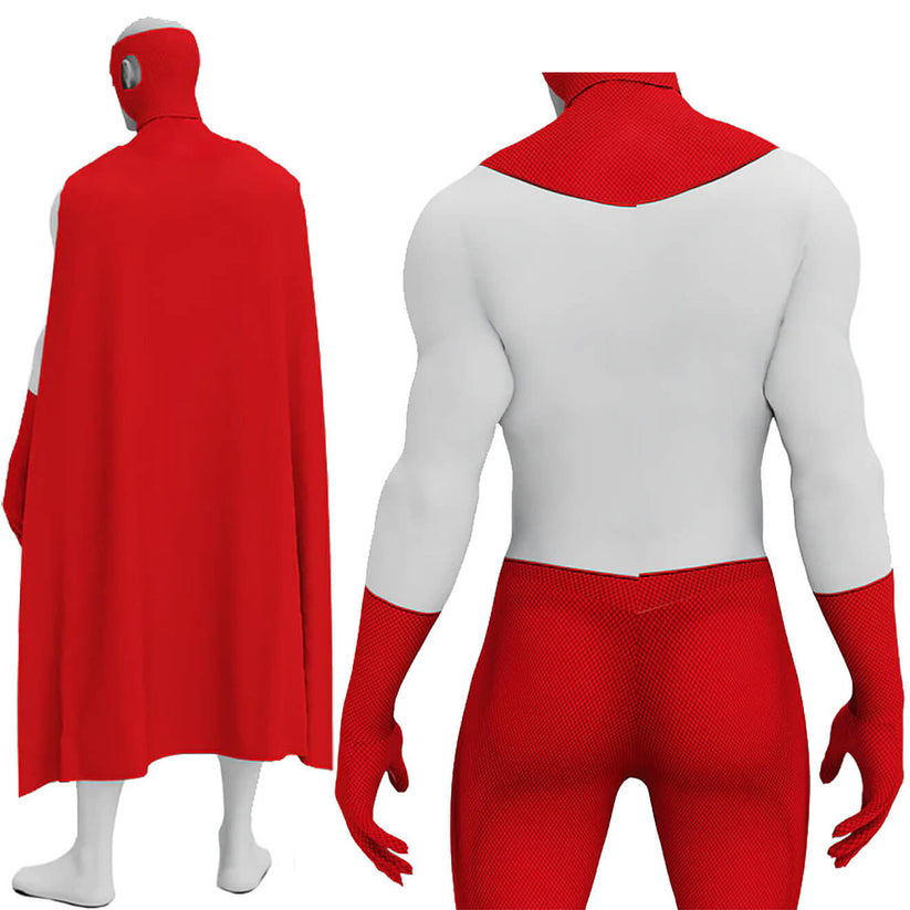 Invincible Omni Mark Cosplay Costume Jumpsuit Cape Mask Vikidoky – VikiDoky