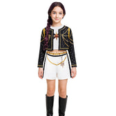 Child Kpop Demon Hunters Rumi Golden Stage Outfits Cosplay Costume Fancy Dress Vikidoky – VikiDoky