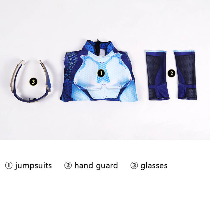 Vikidoky The Boys A-Train Cosplay Costume For Kids – VikiDoky