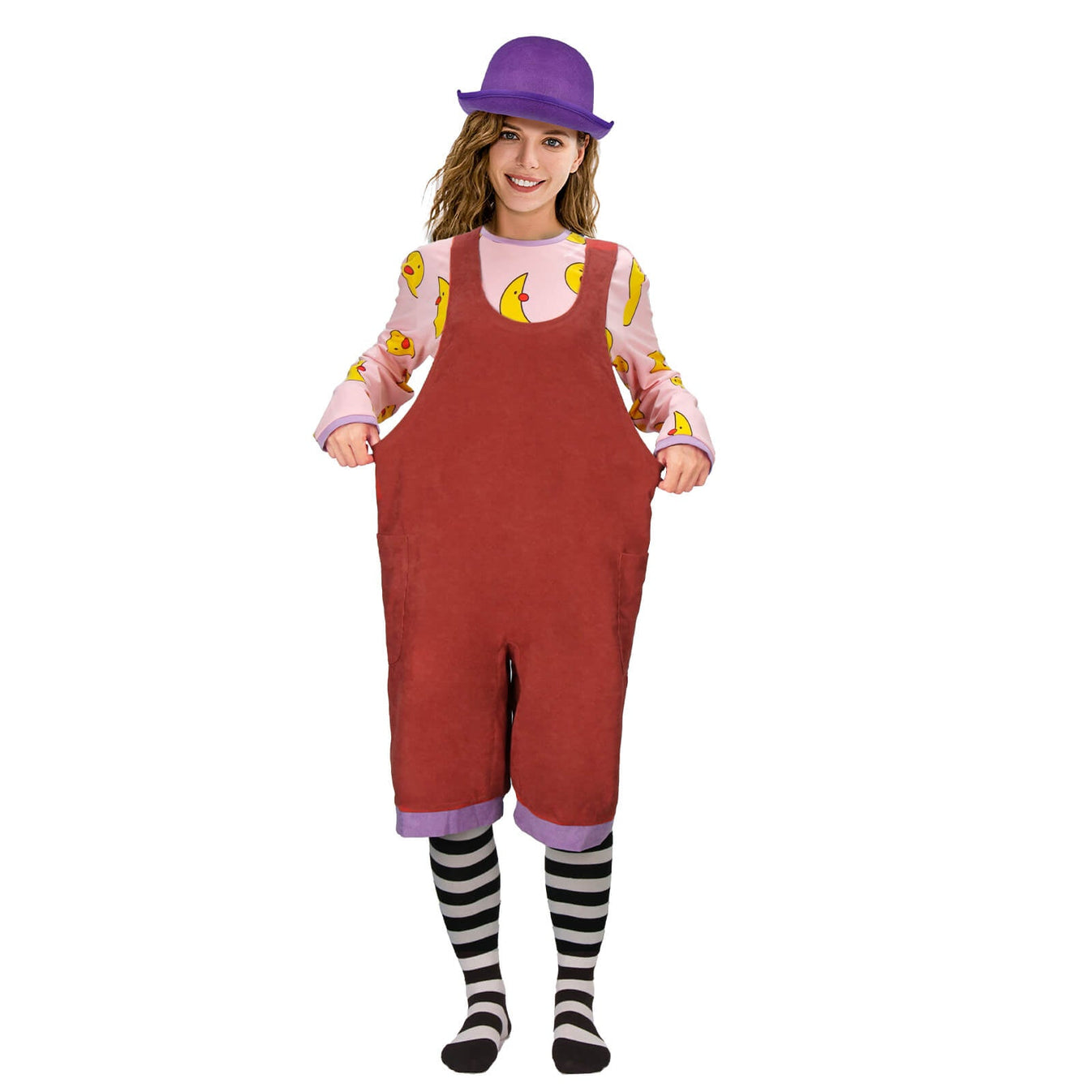 Vikidoky Loonette The Clown Cosplay Costume The Big Comfy Couch ...