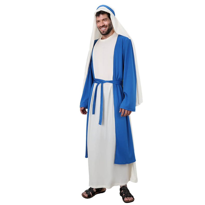 Vikidoky Men's Saint Biblical Religious Costume Jesus Sherherd Fancy ...