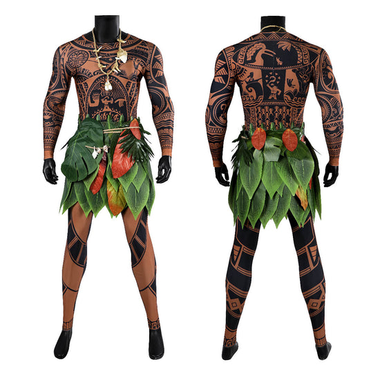 Vikidoky Moana 2 Maui Cosplay Costume Wig – VikiDoky