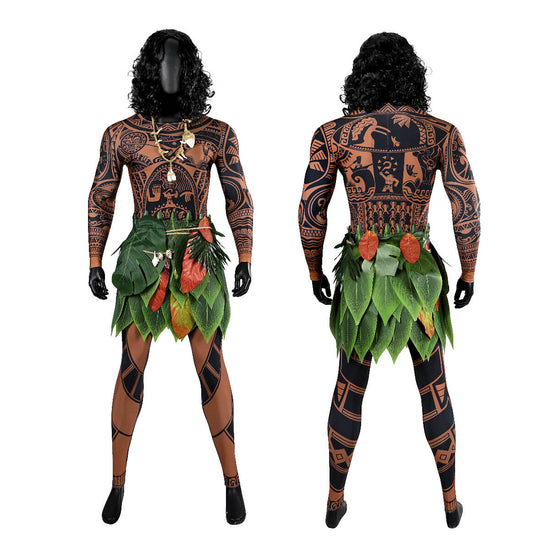 Vikidoky Moana 2 Maui Cosplay Costume Wig – VikiDoky