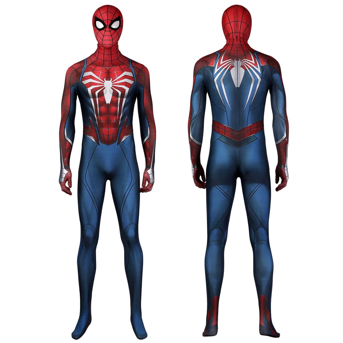 Spider-Man PS5 Peter Parker Cosplay Costume Advanced Suit 2.0 Suit ...