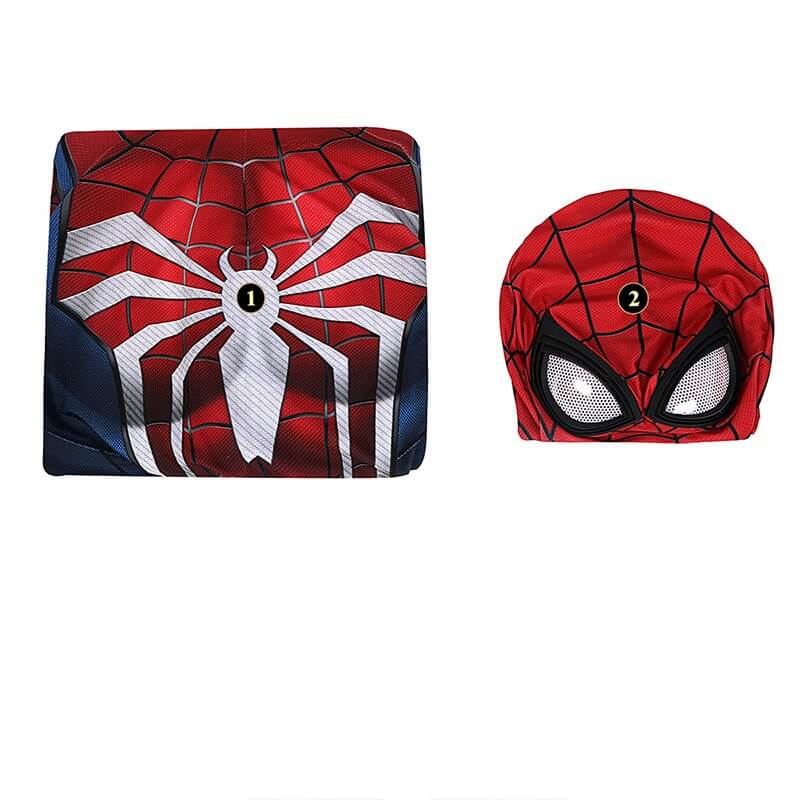 Spider-Man PS5 Peter Parker Cosplay Costume Advanced Suit 2.0 Suit ...