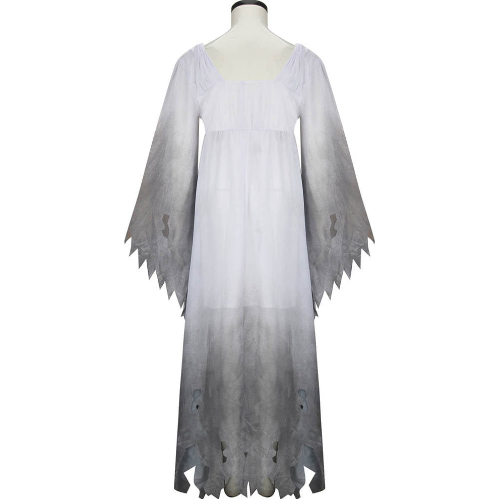 Vikidoky Women's Gossamer Ghost Costume Victorian Dress Halloween Cosplay – VikiDoky