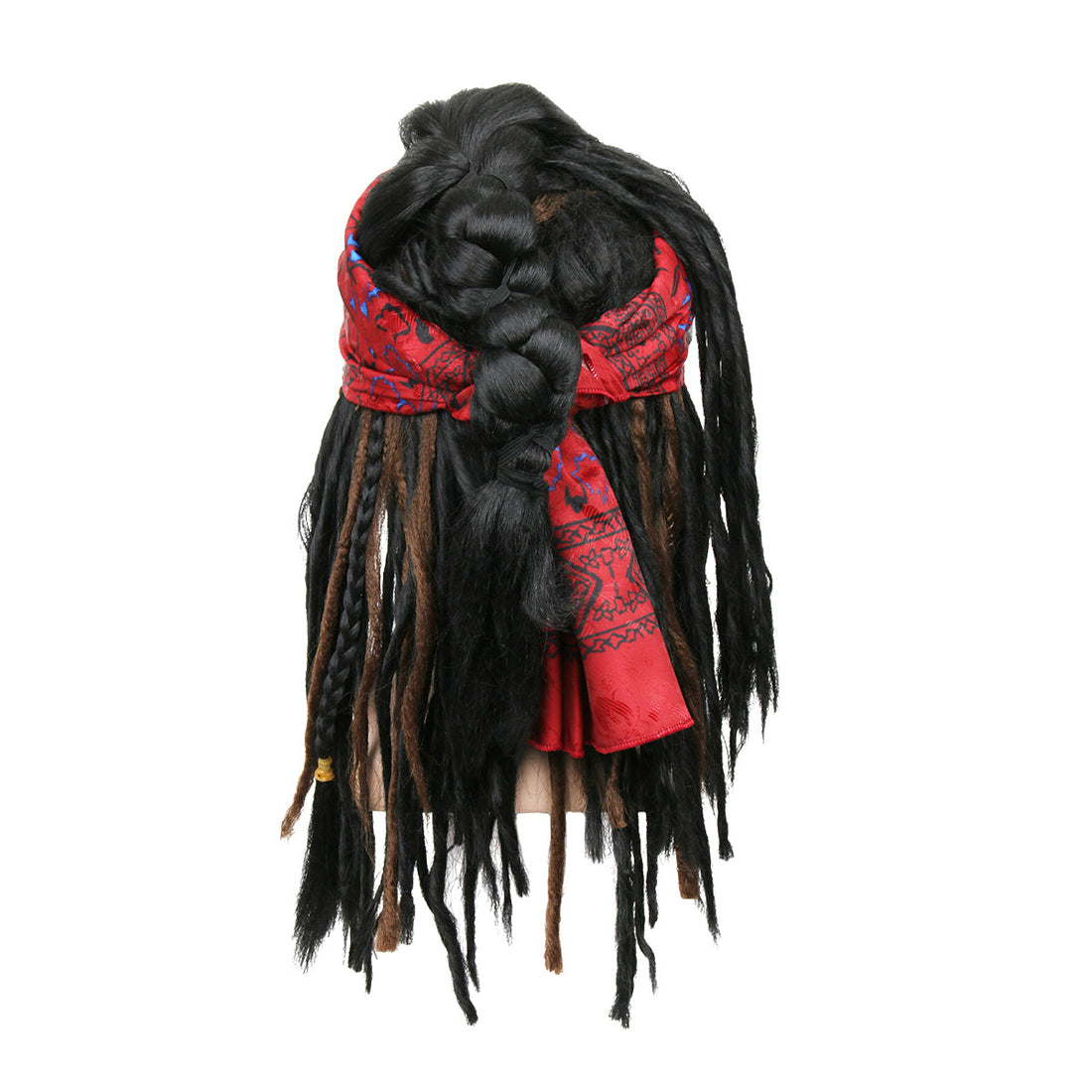 Vikidoky Captain Jack Sparrow Cosplay Wig Pirates of The Caribbean ...