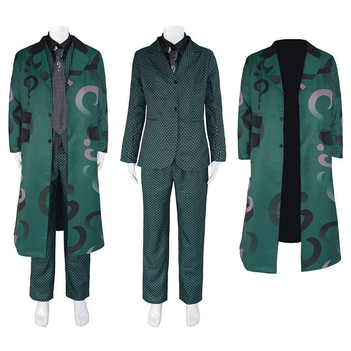 Gotham Season 5 Riddler Edward Nigma Cosplay Costume Vikidoky – VikiDoky