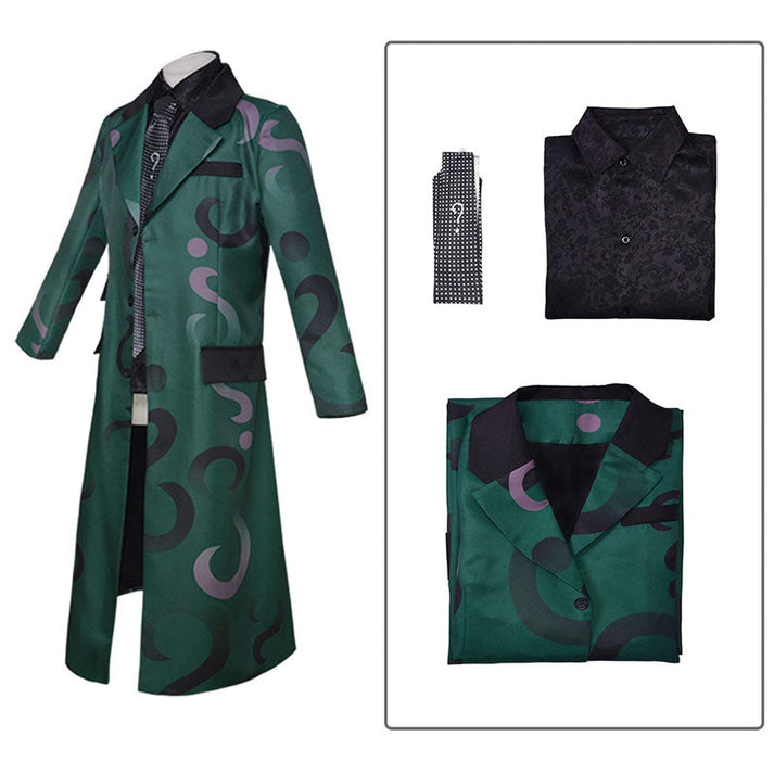 Gotham Season 5 Riddler Edward Nigma Cosplay Costume Vikidoky – VikiDoky